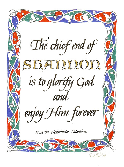 Sue Bohlin | Christian Speaker and Calligrapher